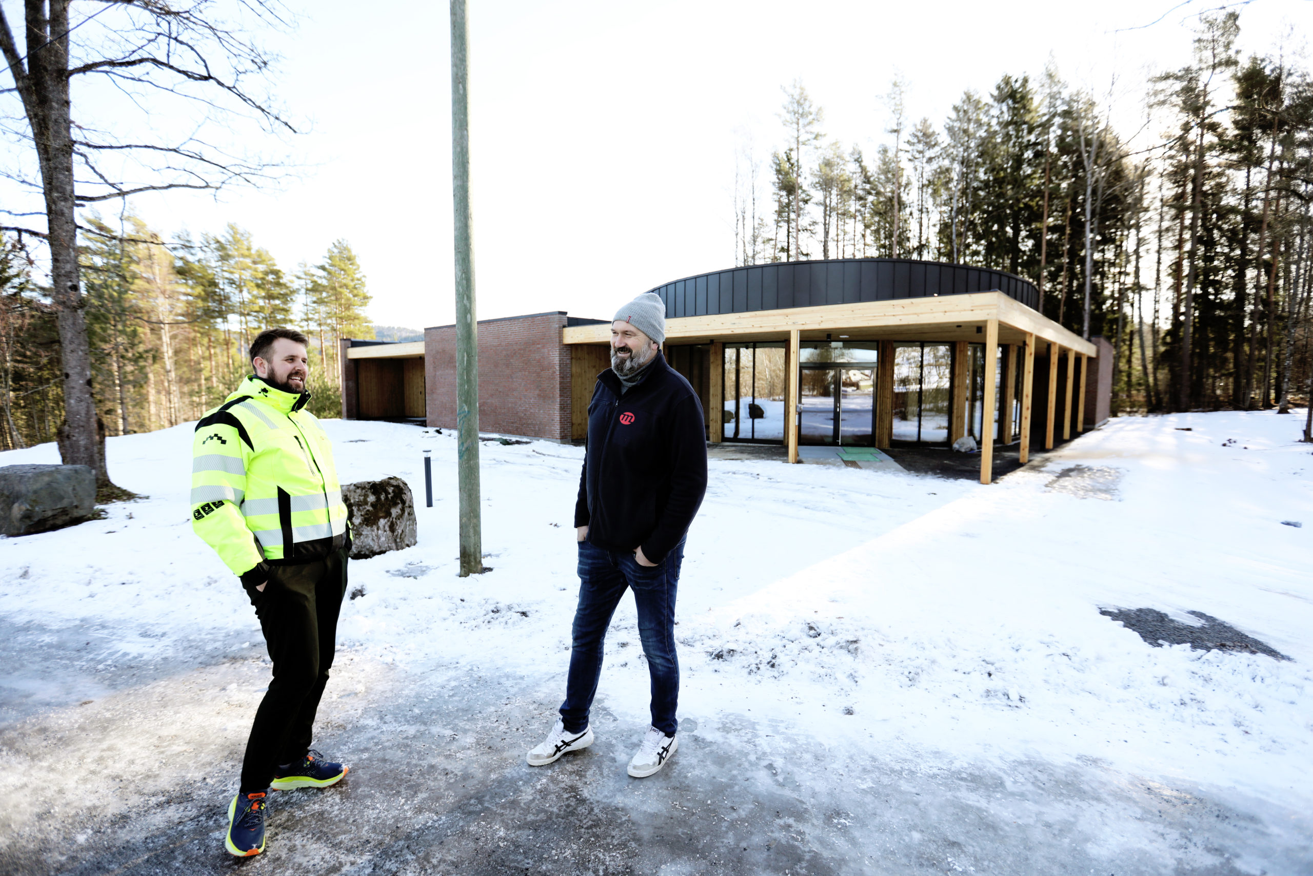 På under et år har Morgan AS bygget et detaljrikt og vakkert bygg på Eidanger - Morgan AS